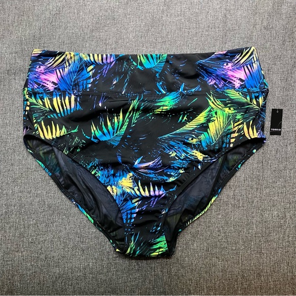 torrid | Swim | Nwt Torrid High Rise High Leg Swim Bottom High Waist 2 ...